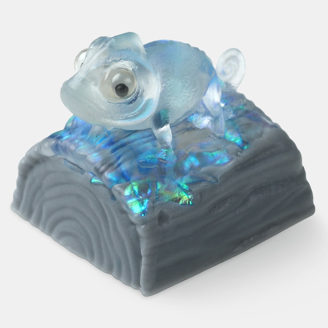 The Eye Key Chameleon V3 Artisan Keycap | Mechanical Keyboards ...