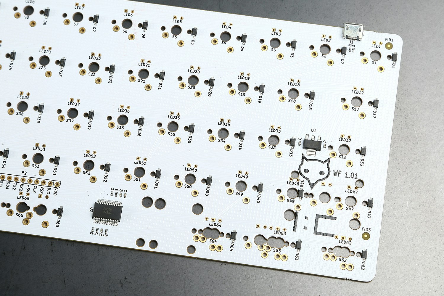 The WhiteFox Keyboard | Mechanical Keyboards | Custom Layout Mechanical ...