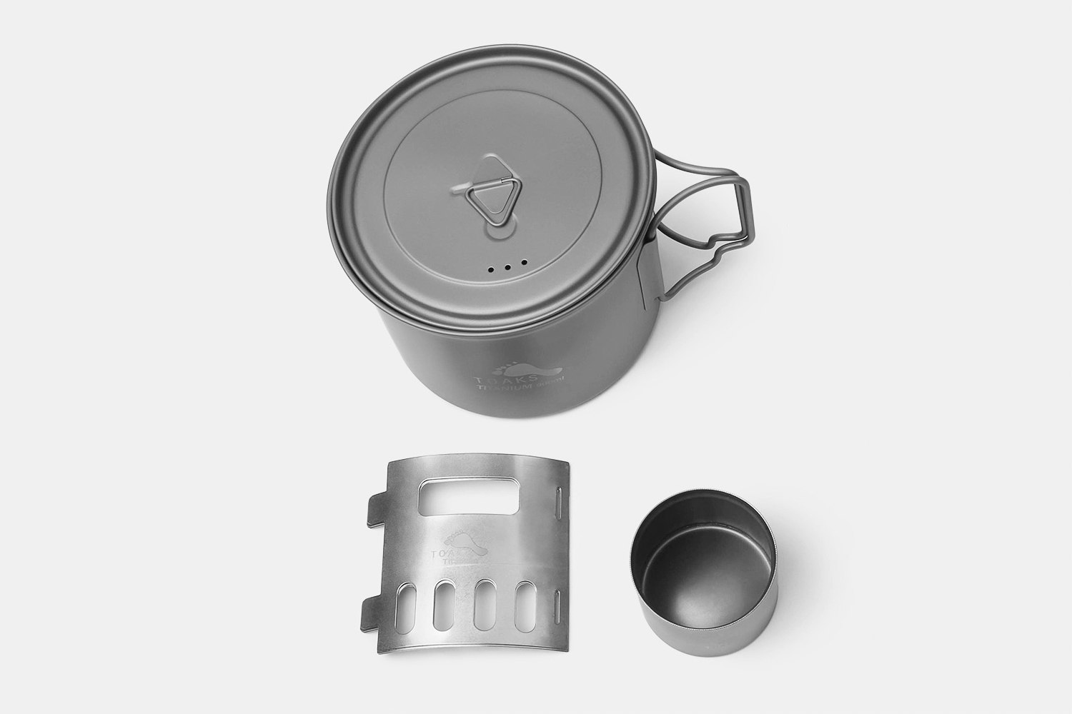 Toaks Titanium Alcohol Stove & 900ml Pot Cook Set | Stoves | Drop