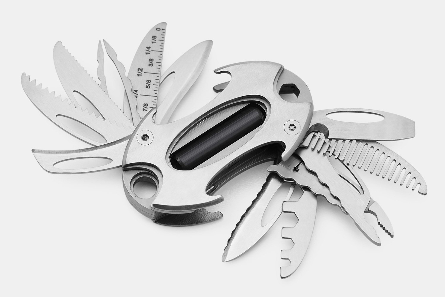 ToolFob 21-Function Titanium Multitool | Knives | Multi-Tools | Drop
