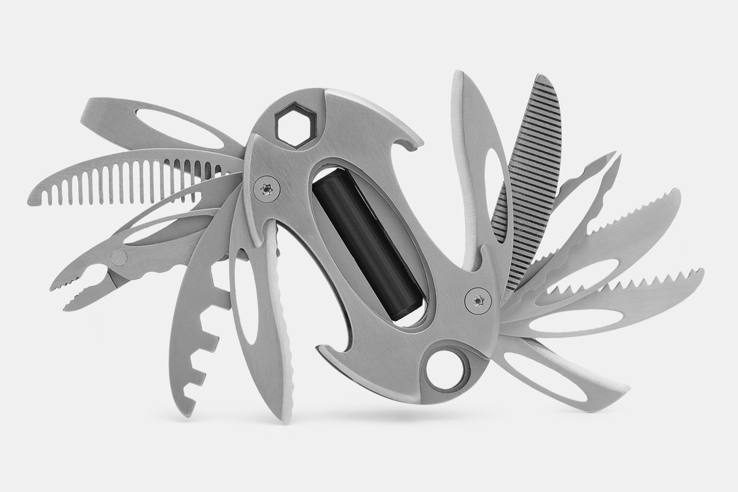 ToolFob 21-Function Titanium Multitool | Knives | Multi-Tools | Drop
