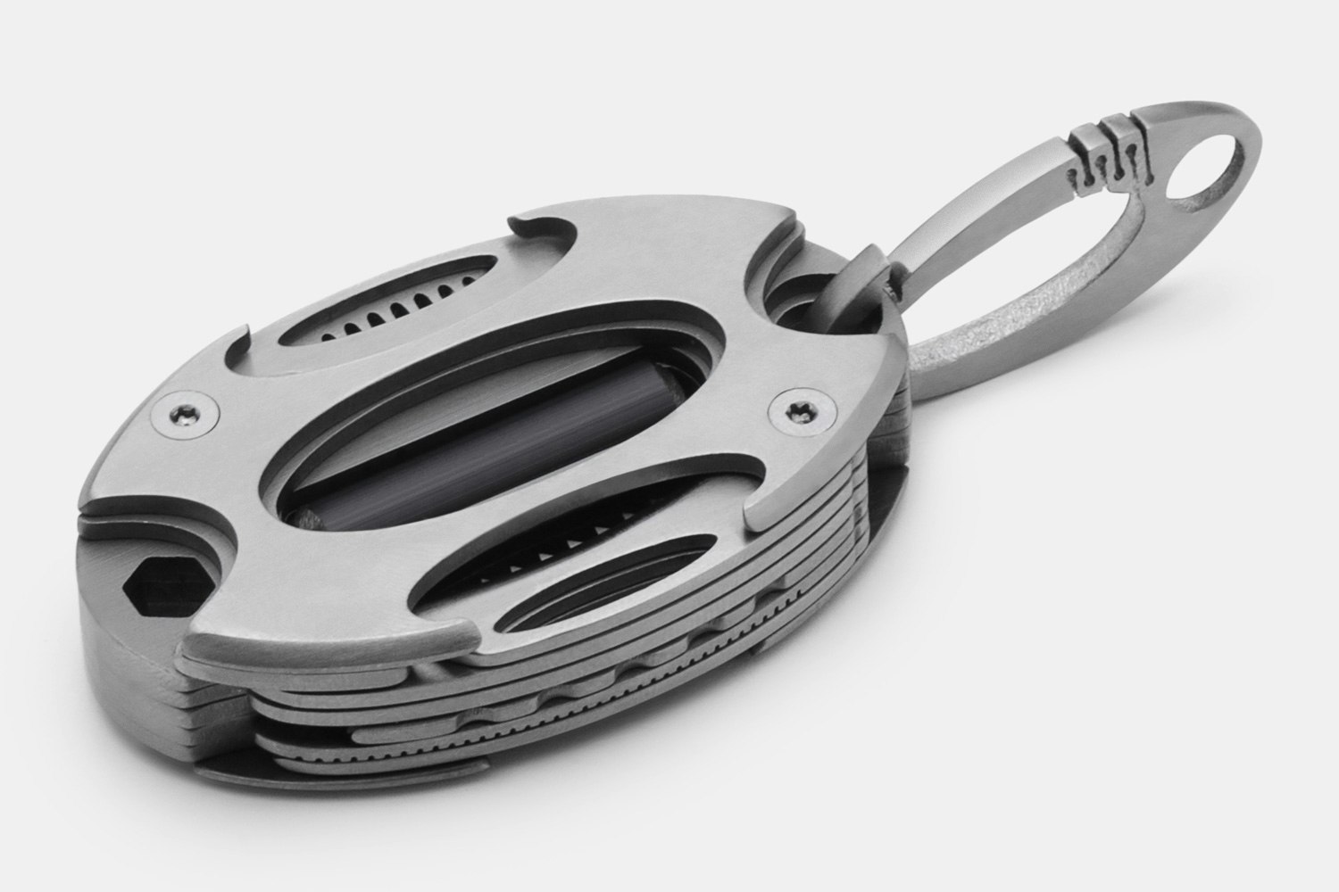 ToolFob 21-Function Titanium Multitool | Knives | Multi-Tools | Drop