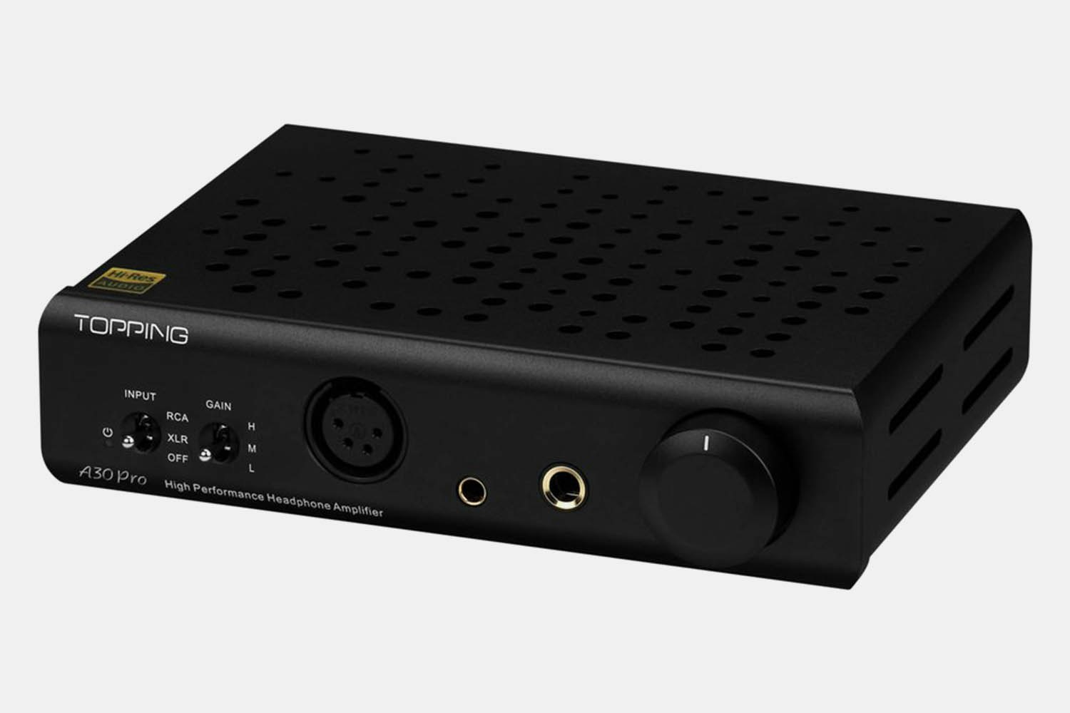 Topping A30 Pro Headphone Amplifier - Black | Audiophile | Amps ...