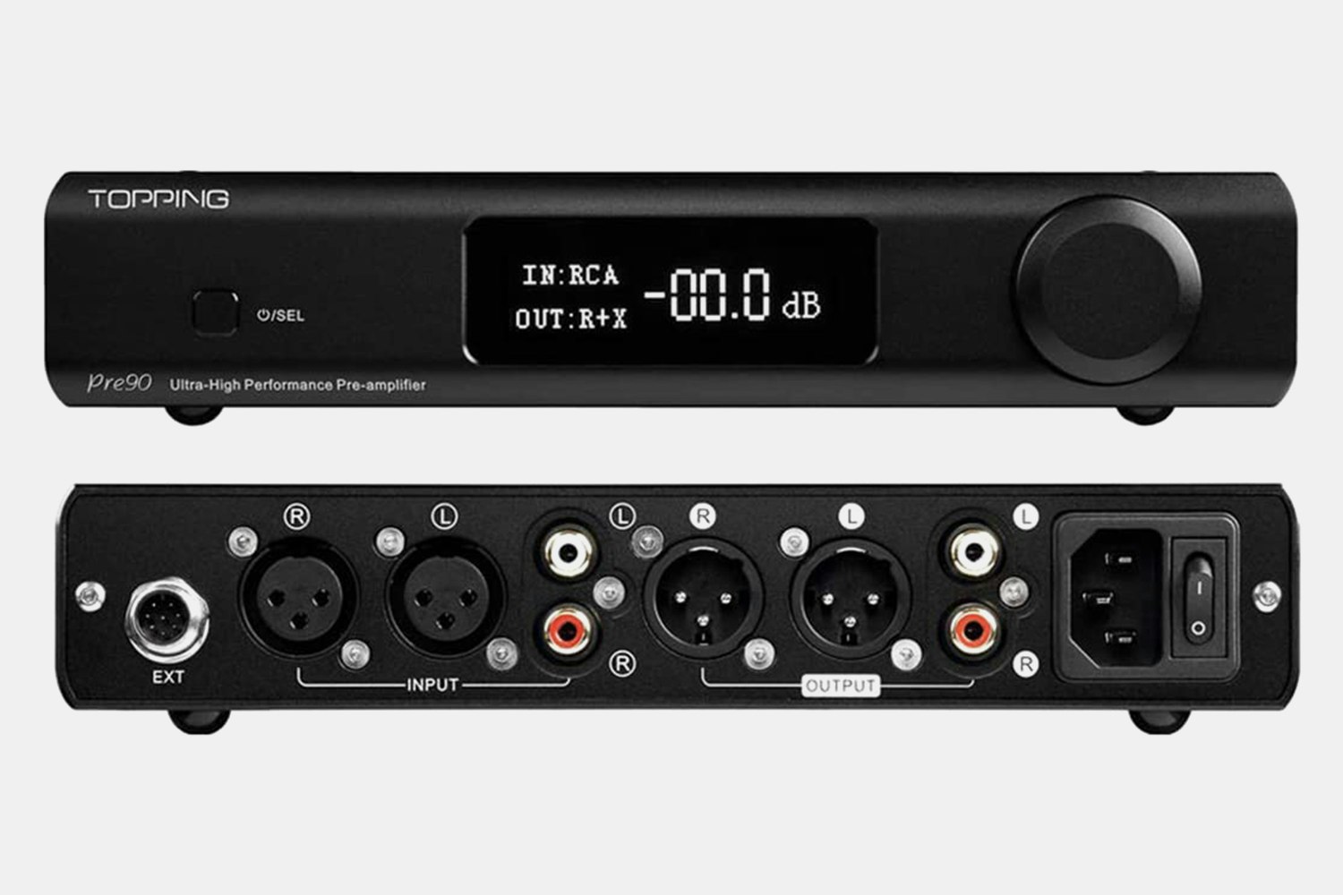 Topping Pre90 Preamplifier and Ext90 Input Extender | Audiophile | Amps ...