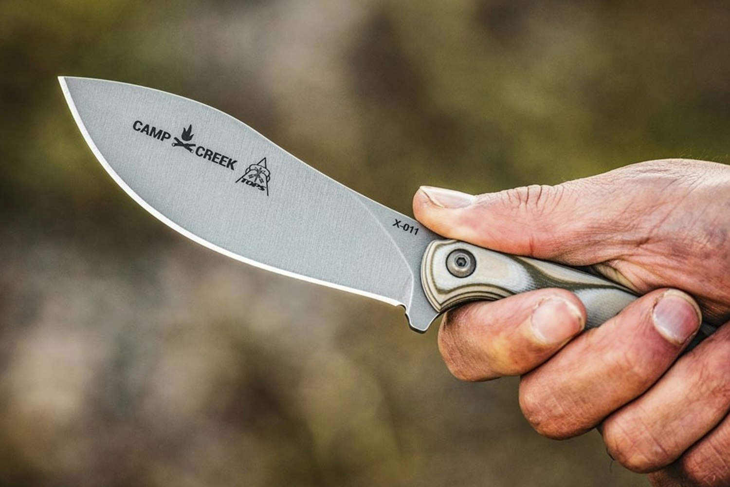 TOPS Camp Creek S35VN Fixed Blade Knife | Knives | Fixed Blade Knives ...