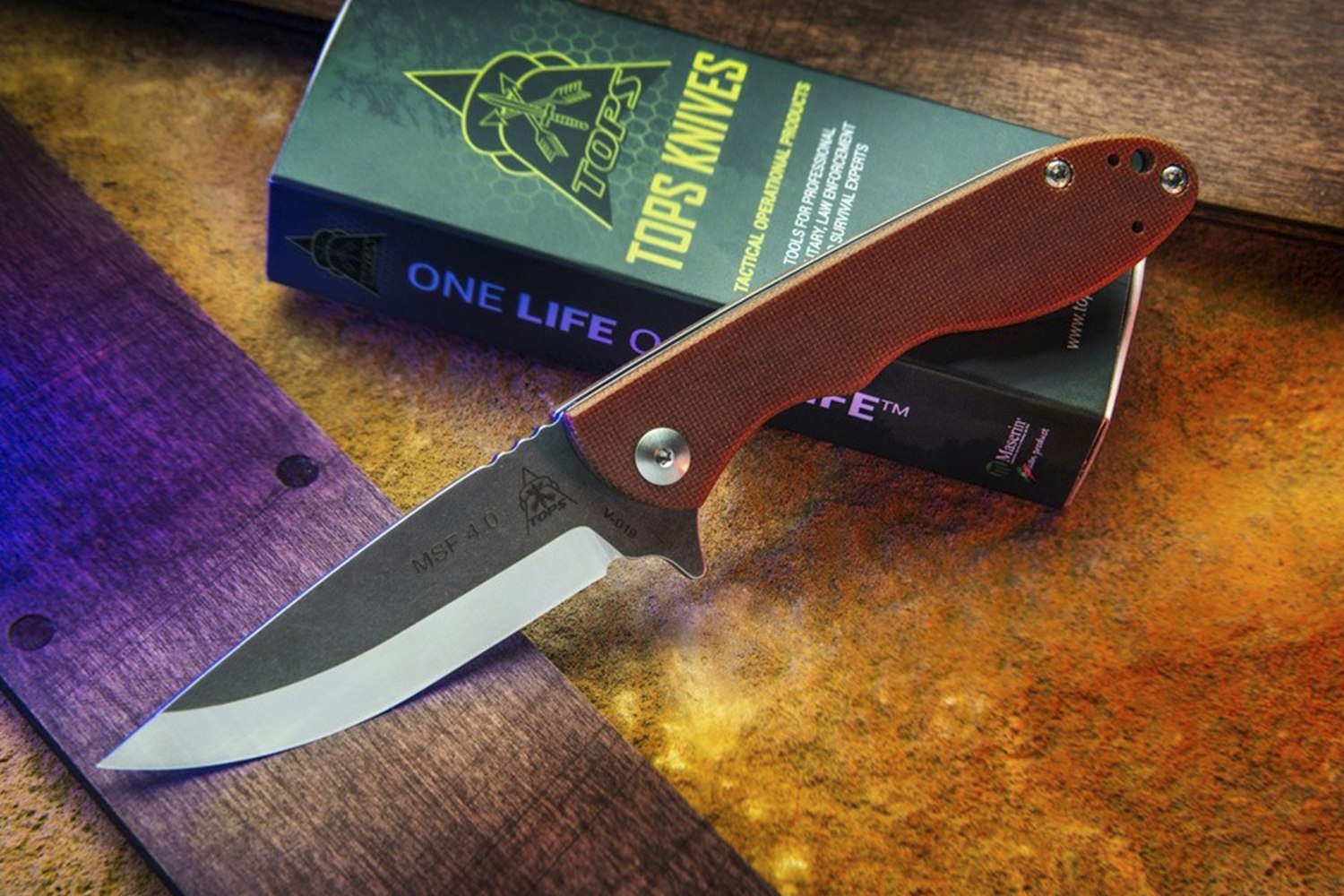 TOPS Mini Scandi Folding Knife | Knives | Folding Knives | Drop