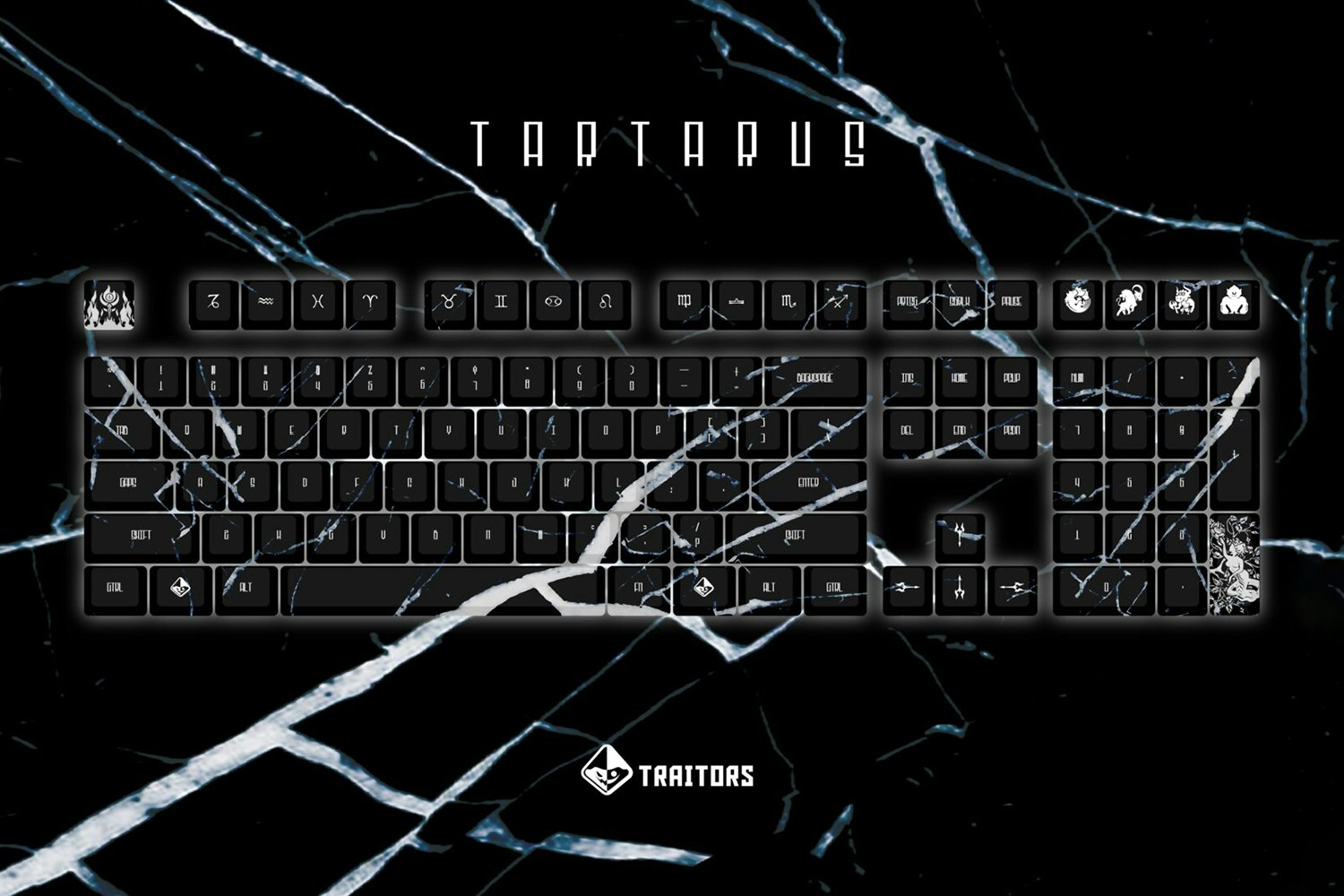 Traitors Keys Tartarus PBT Keycap Set | Mechanical Keyboards | Keycaps ...