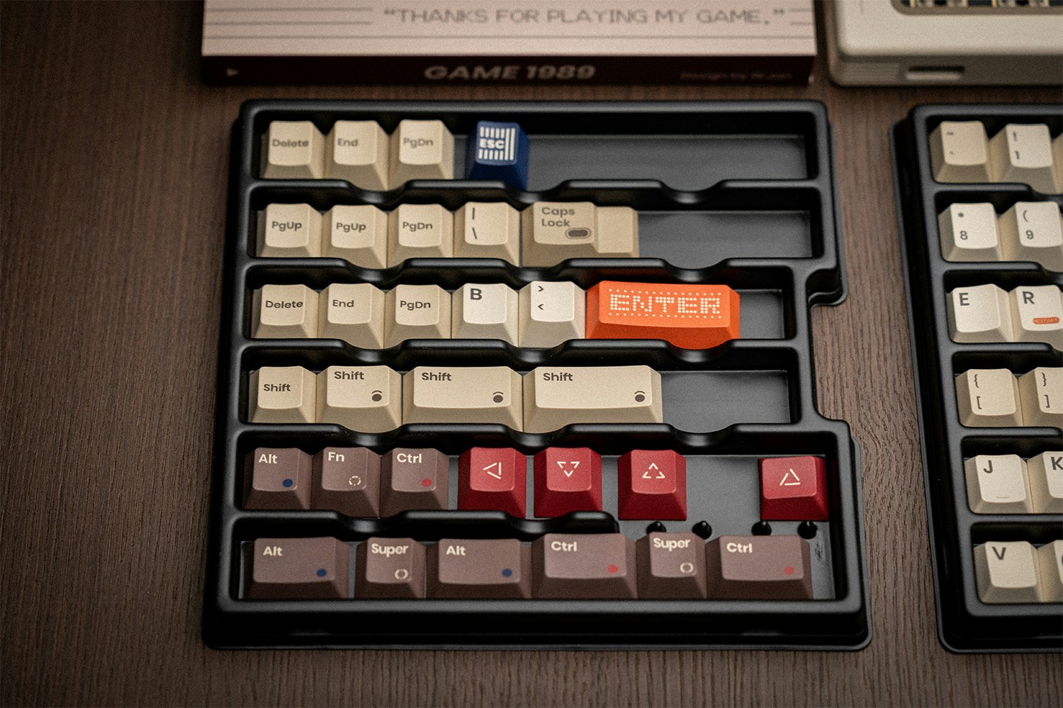 80Retros x TUTKeys GAME 1989 PBT Keycap Set | Mechanical Keyboards ...