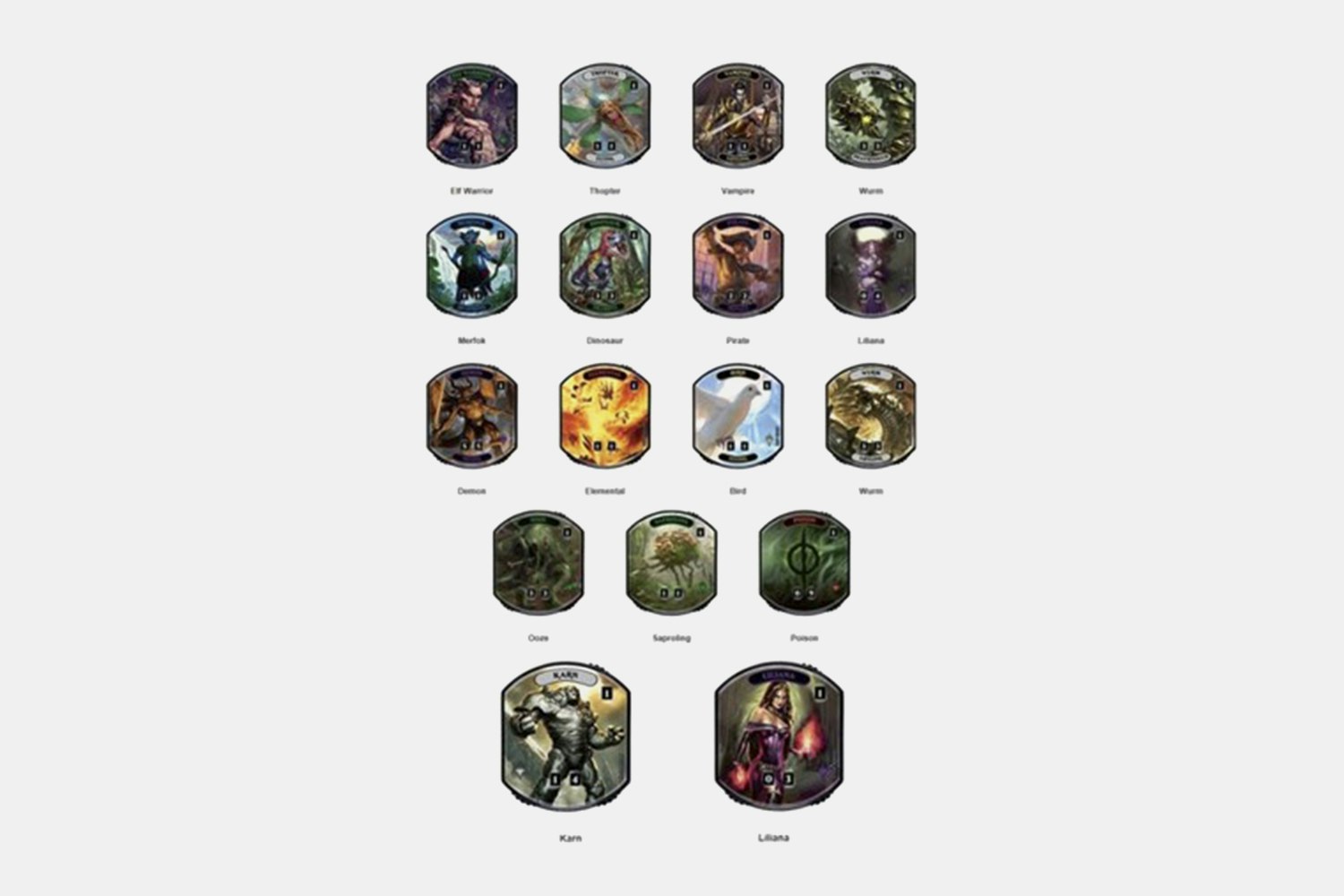 Ultra Pro MTG Relic Tokens: Lineage Collection | MTG | MTG Booster ...