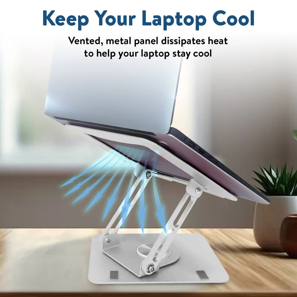 Uncaged Ergonomics Swivel Laptop Stand 2.0 | Battlestations | Desk ...