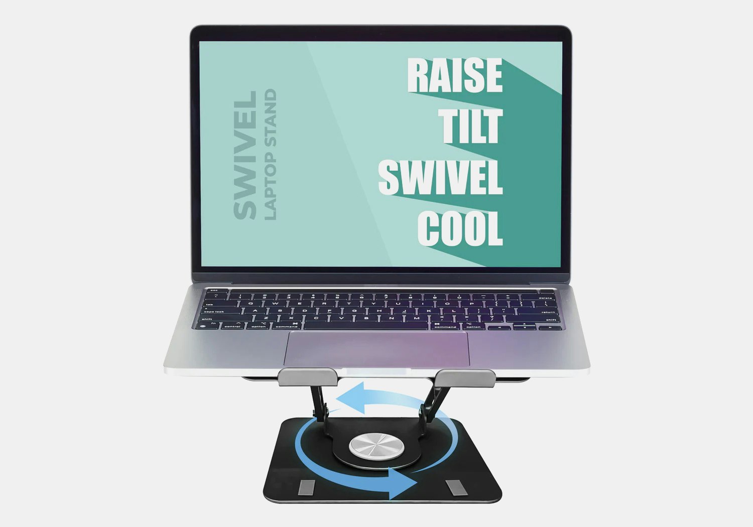 Uncaged Ergonomics Swivel Laptop Stand 2.0 | Battlestations | Desk ...