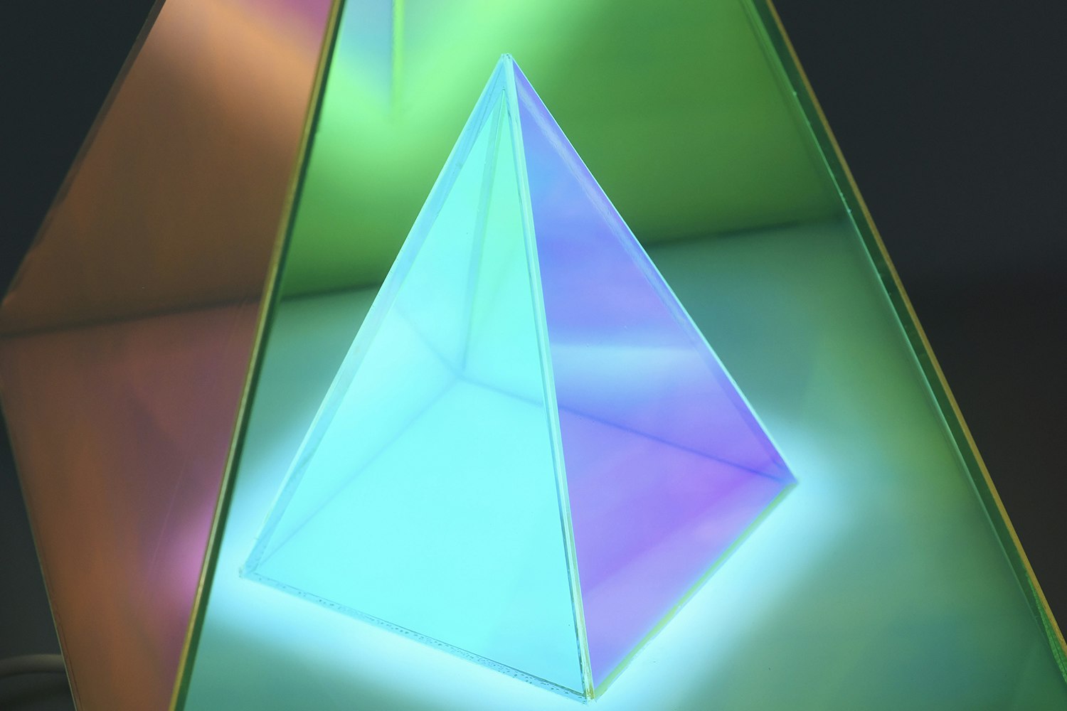 Uncommon Carry Pyramid Lamp | Battlestations | Lighting | Lamps | Drop