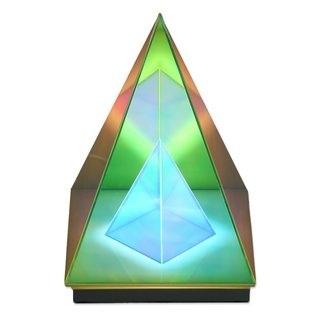 Uncommon Carry Pyramid Lamp | Battlestations | Lighting | Lamps | Drop