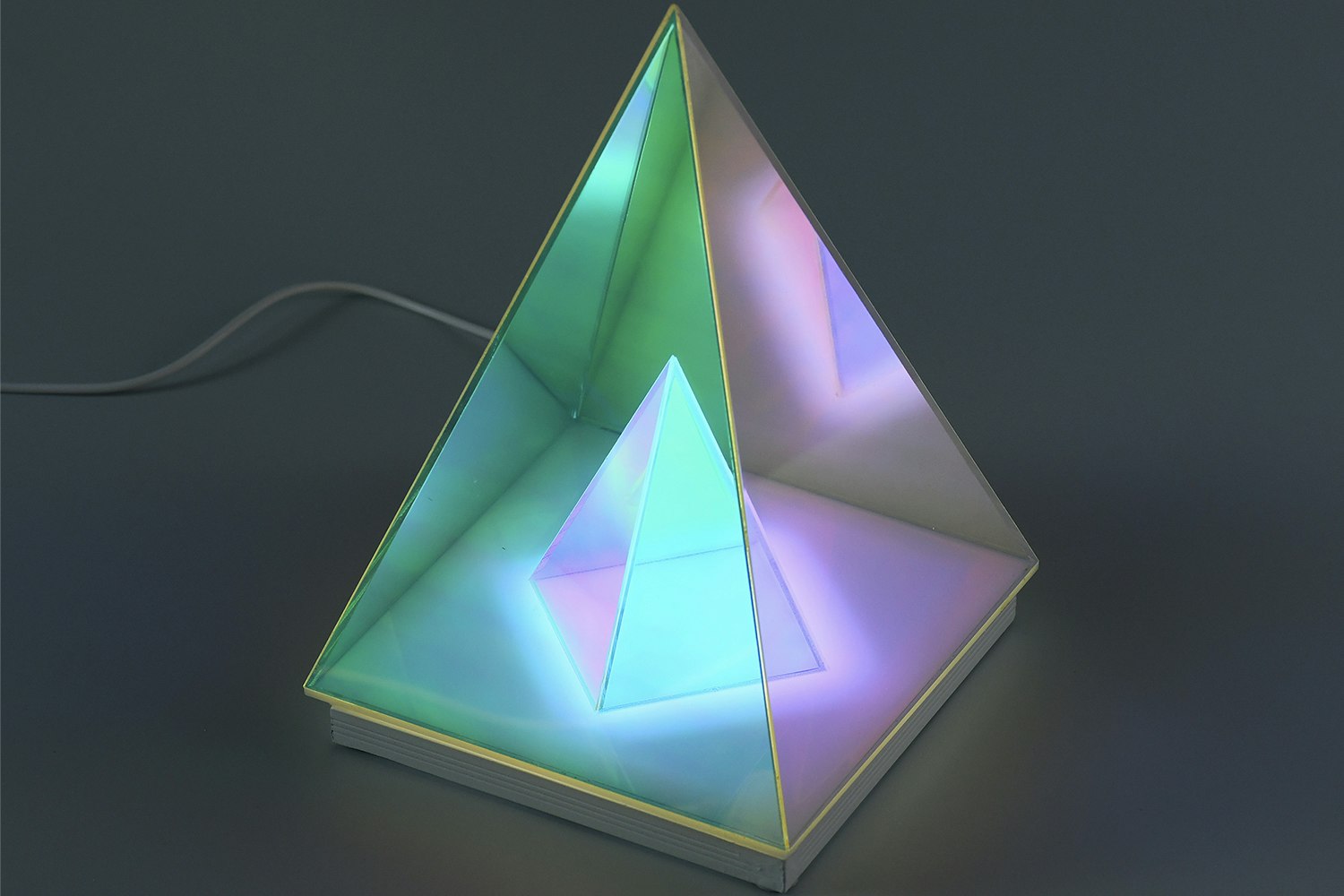 Uncommon Carry Pyramid Lamp | Battlestations | Lighting | Lamps | Drop