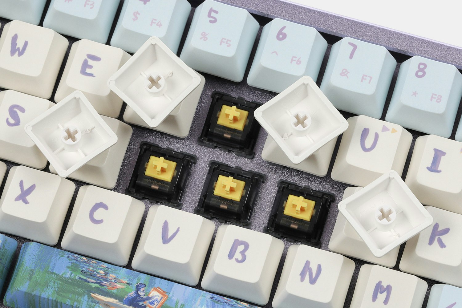 Varmilo Monet Keycap Set | Mechanical Keyboards | Keycaps | Custom ...