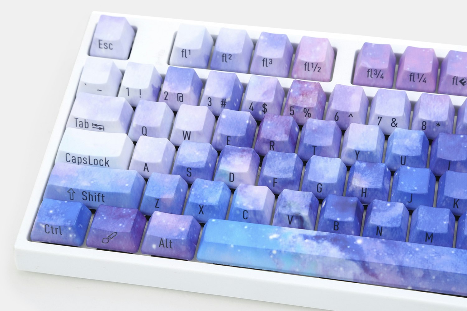 Violet Nights PBT Dye-Subbed Keycap Set | Mechanical Keyboards ...