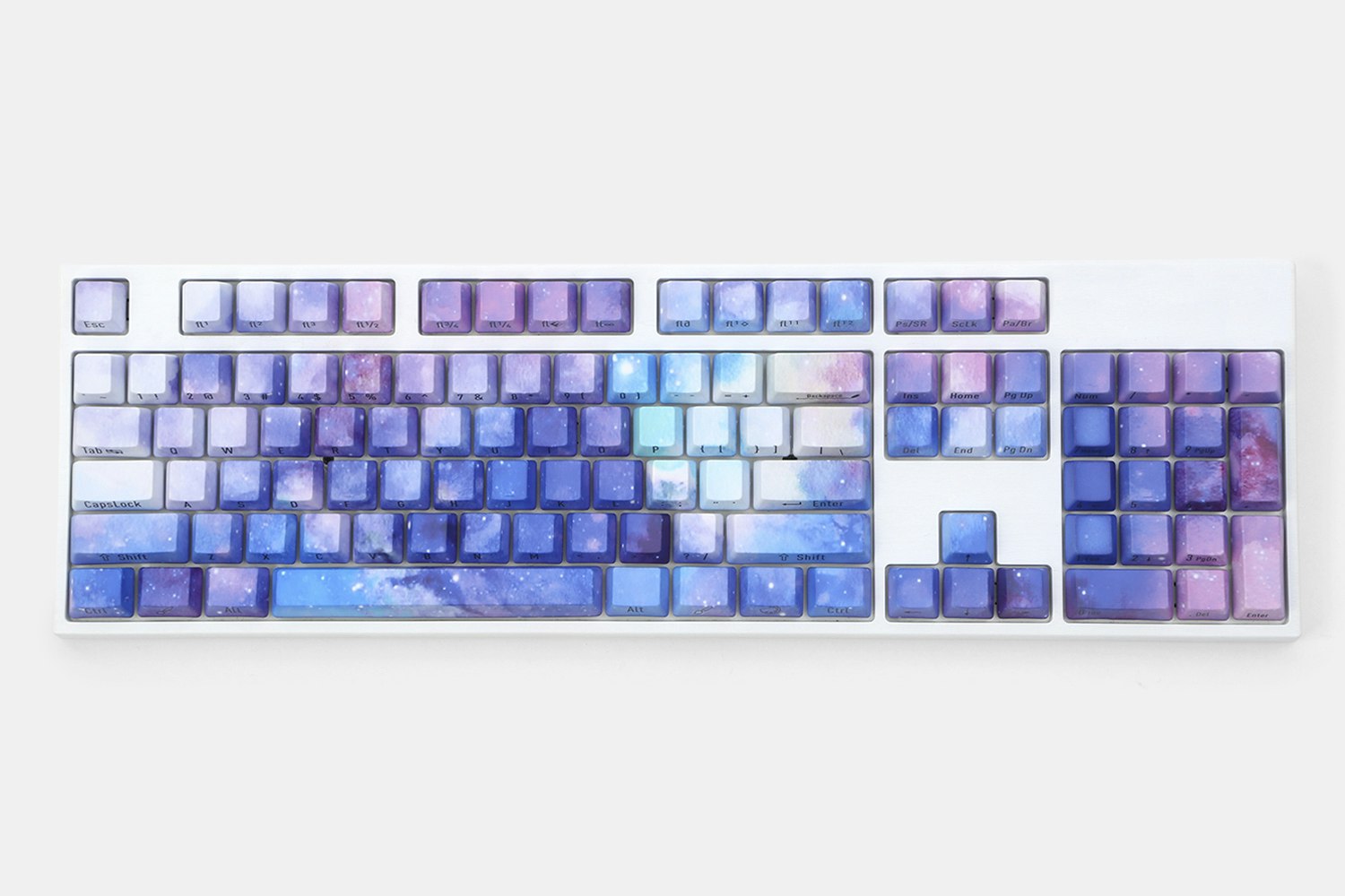 Violet Nights PBT Dye-Subbed Keycap Set | Mechanical Keyboards ...
