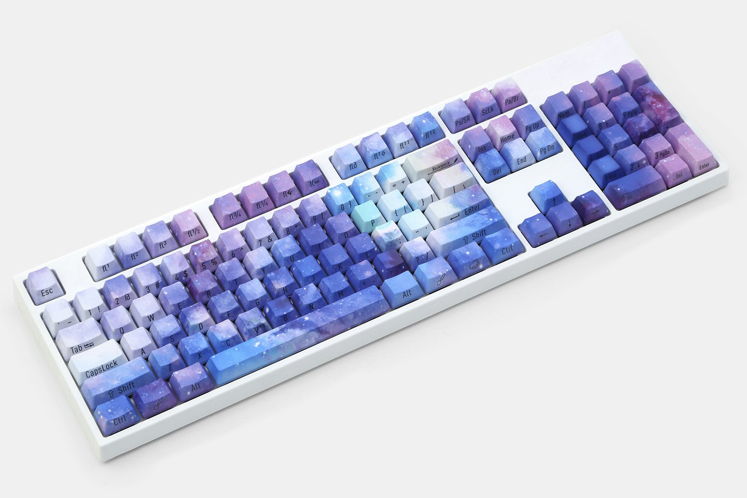 Violet Nights PBT Dye-Subbed Keycap Set | Mechanical Keyboards ...