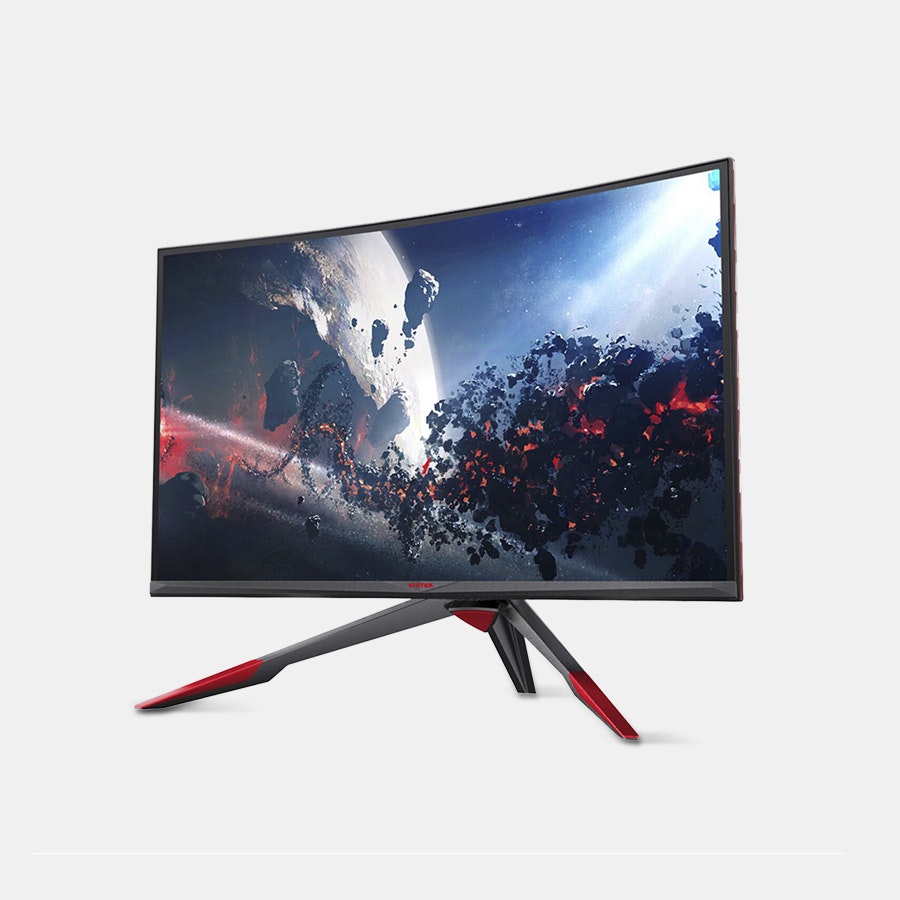 Viotek 32" 1800R Curved 1440p 144hz Gaming Monitor | Monitors | Drop