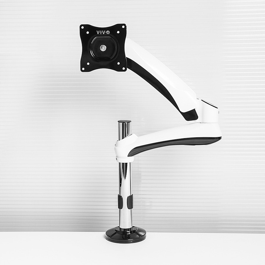 Vivo Deluxe Monitor Gas Spring Desk Mount V001W | Monitor Stands and ...