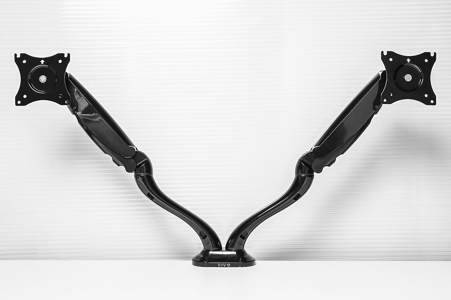 Vivo Dual Monitor Gas Spring Mount | Monitor Stands and Mounts | Drop