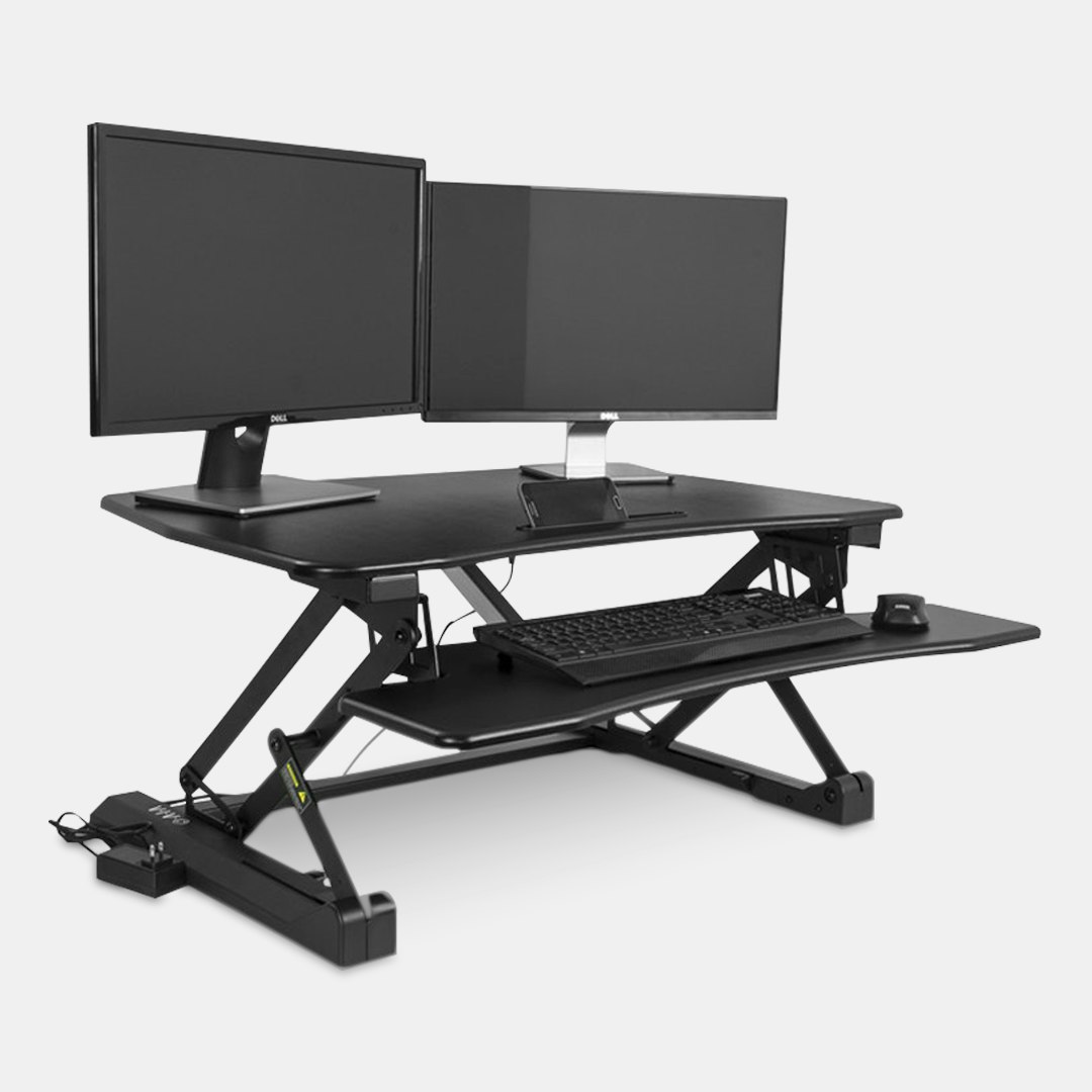 Vivo Electric Adjustable Sit/Stand Workstation | Workstations | Drop