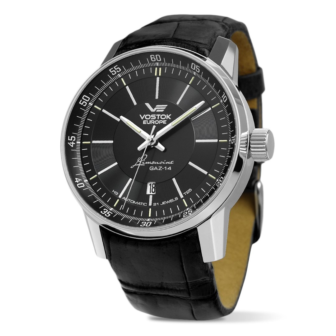 Vostok-Europe GAZ Limo Tritium Automatic Watch | Price & Reviews | Drop