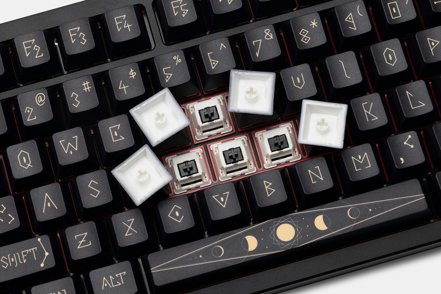 Waizowl Starry Poems PBT Keycap Set | Mechanical Keyboards | Keycaps ...