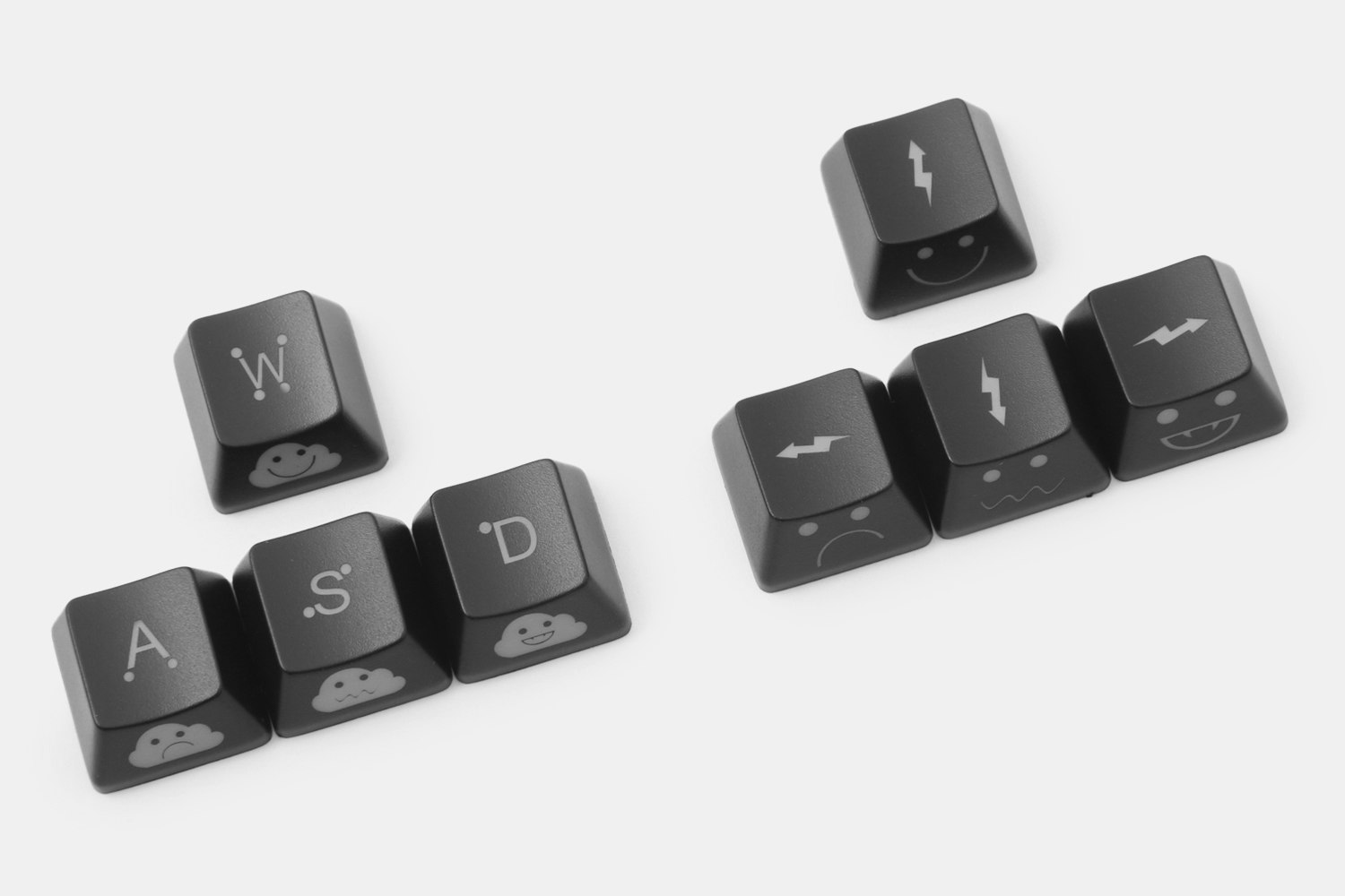 WASD + Arrow Shine-Through Novelty Keycaps | Mechanical Keyboards ...