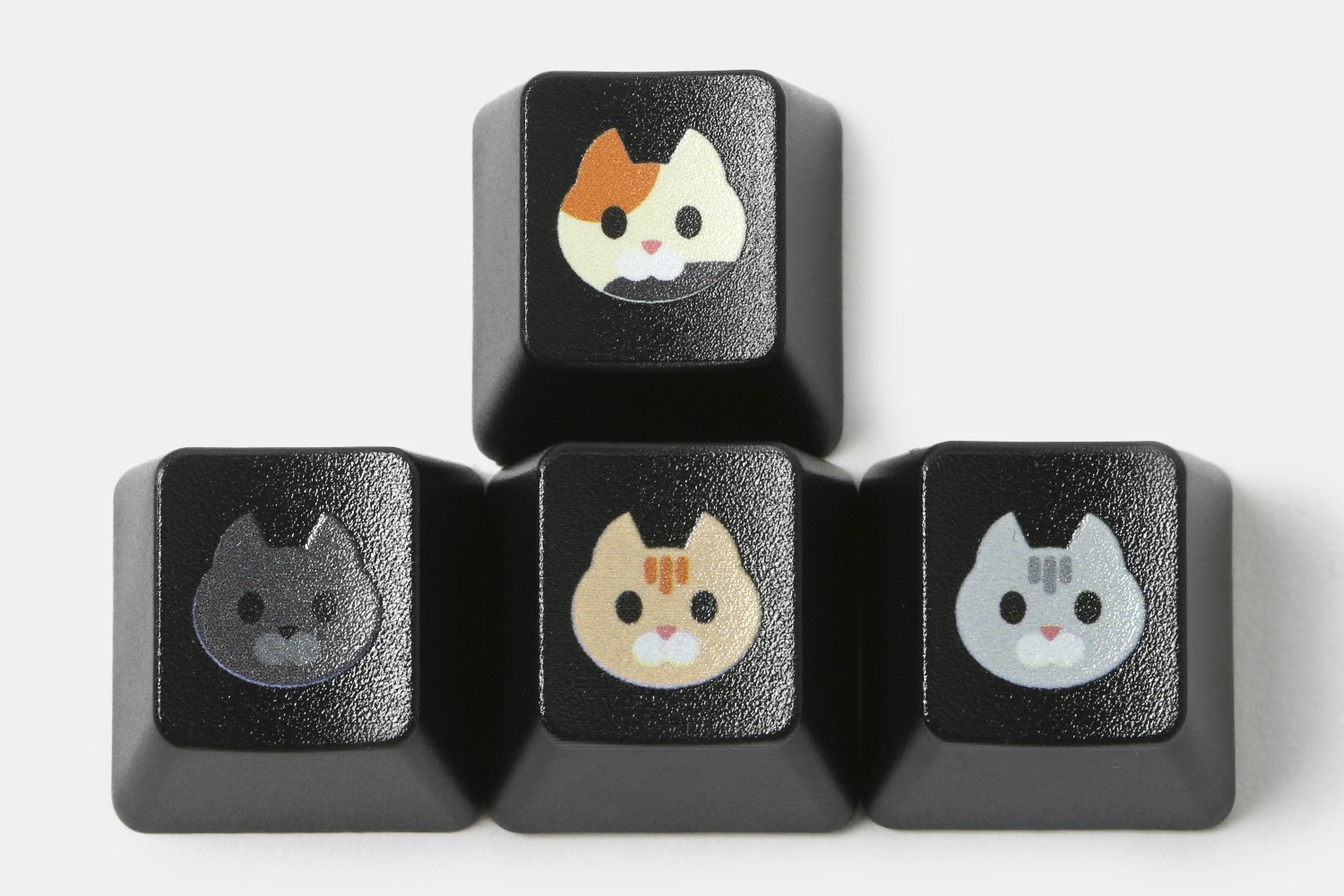 WASD Keyboards Cherry Cat Novelty Keycaps (4-Pack) | Mechanical ...