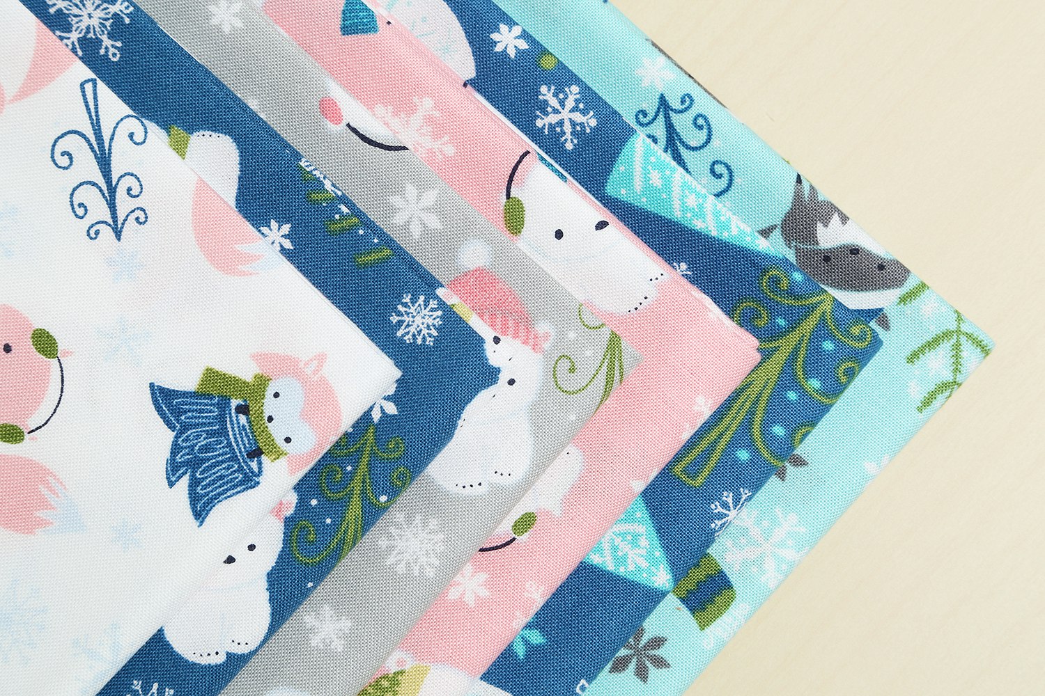 Winter Wonderland Fat Quarter Bundle | Fabrics | Drop