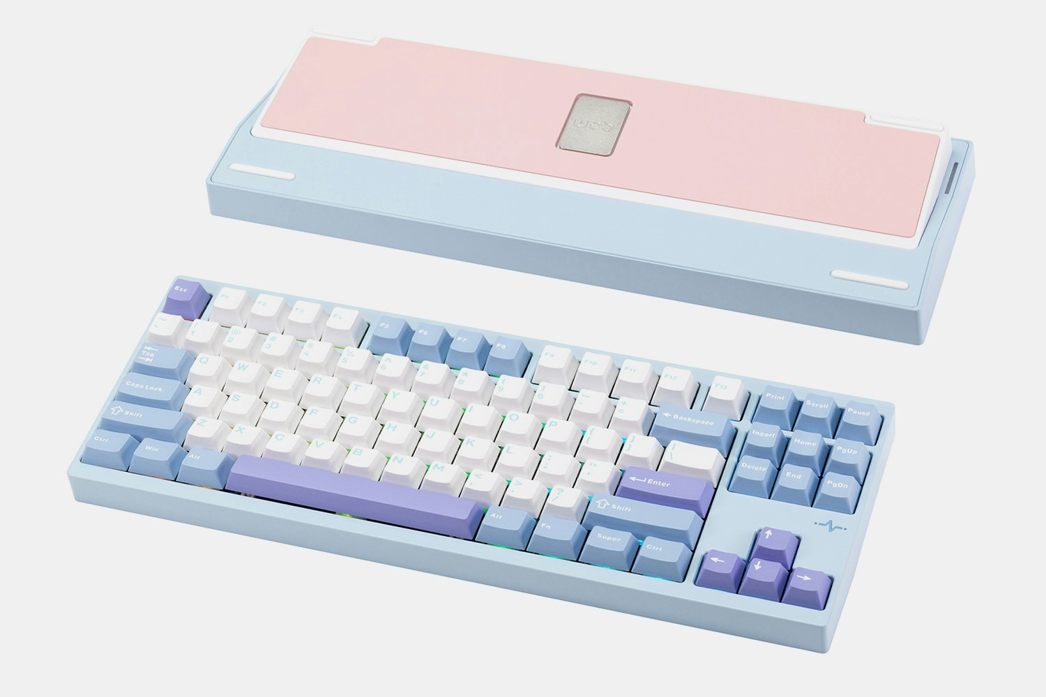 WOBKEY Crush 80 Quick-Release Ball-Catch Structure Mechanical Keyboard ...