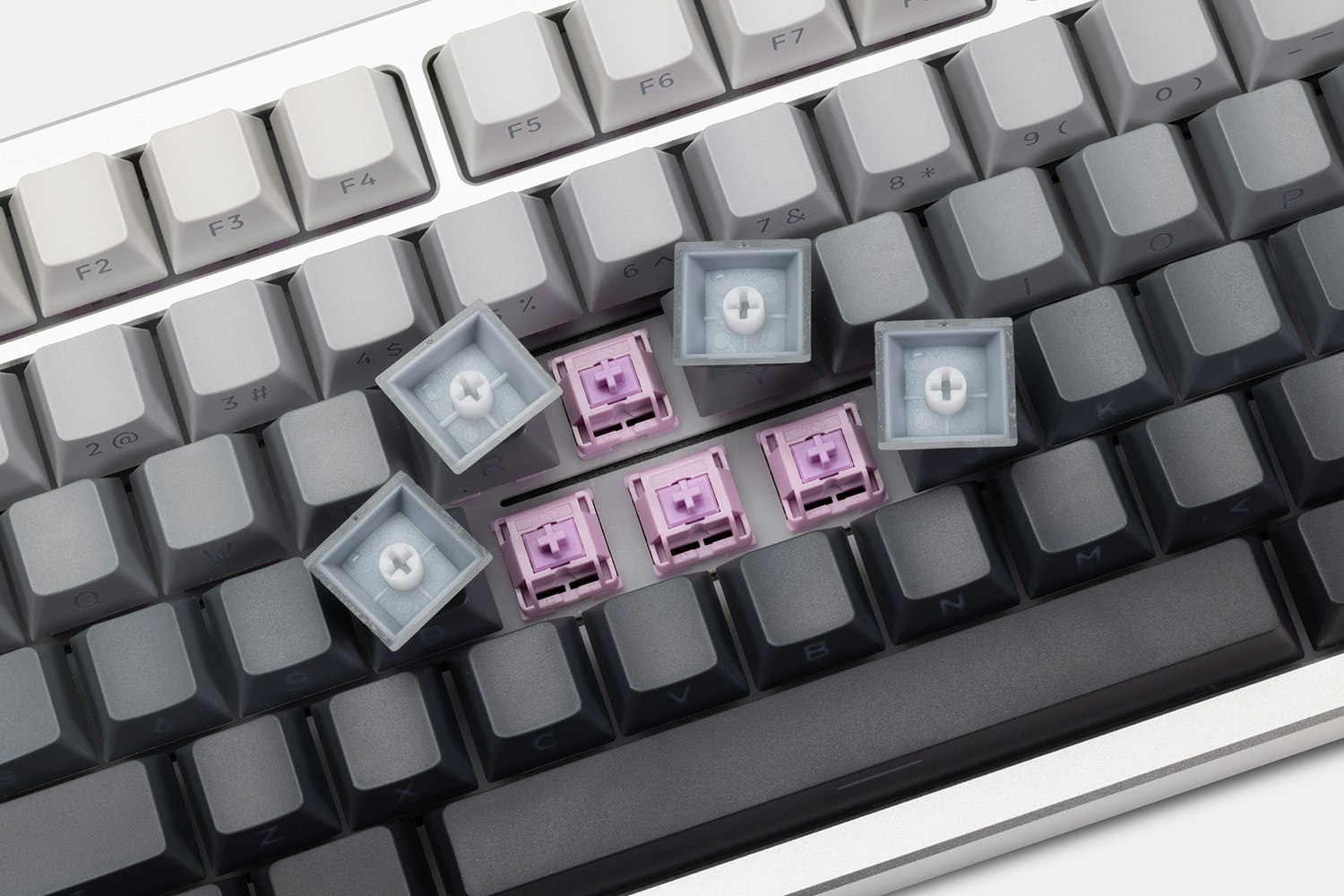 WOBKEY Shine-Through Side-Legend PBT Keycap Set | Mechanical Keyboards ...