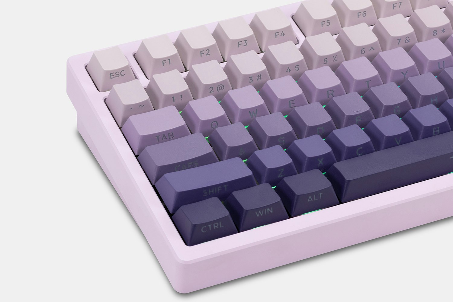 WOBKEY Shine-Through Side-Legend PBT Keycap Set | Mechanical Keyboards ...