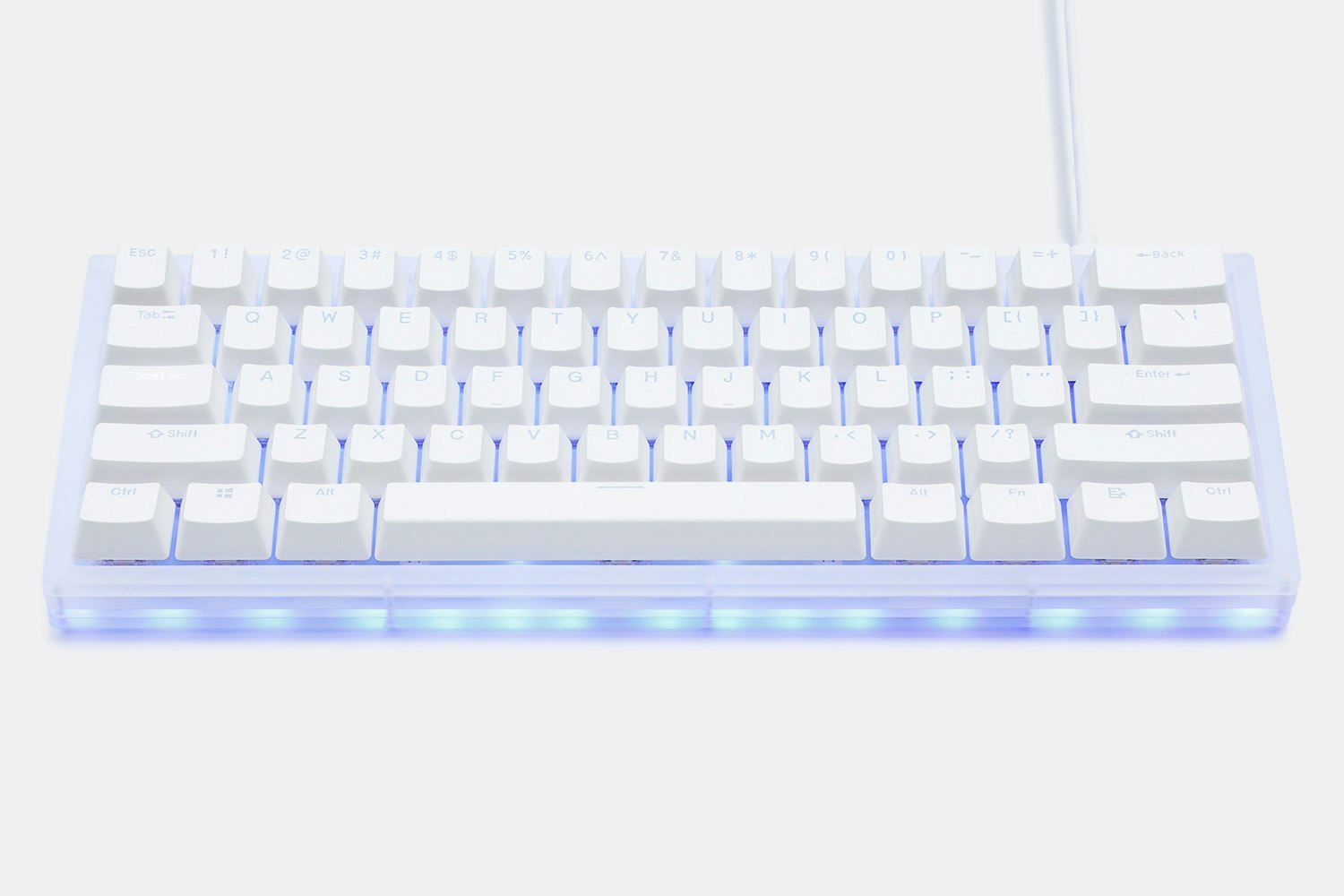 Womier K61 Acrylic Mechanical Keyboard | 65% Keyboards | Drop
