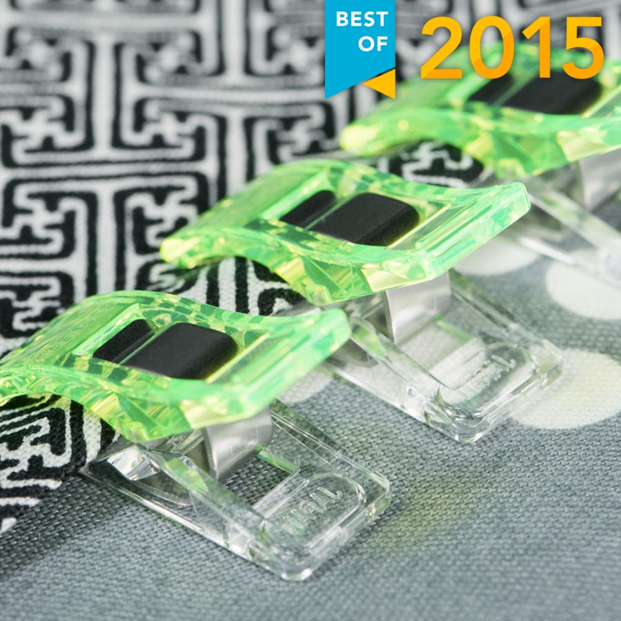 Neon Green Wonder Clips (50-Pack) | Quilting | Quilting Notions | Drop