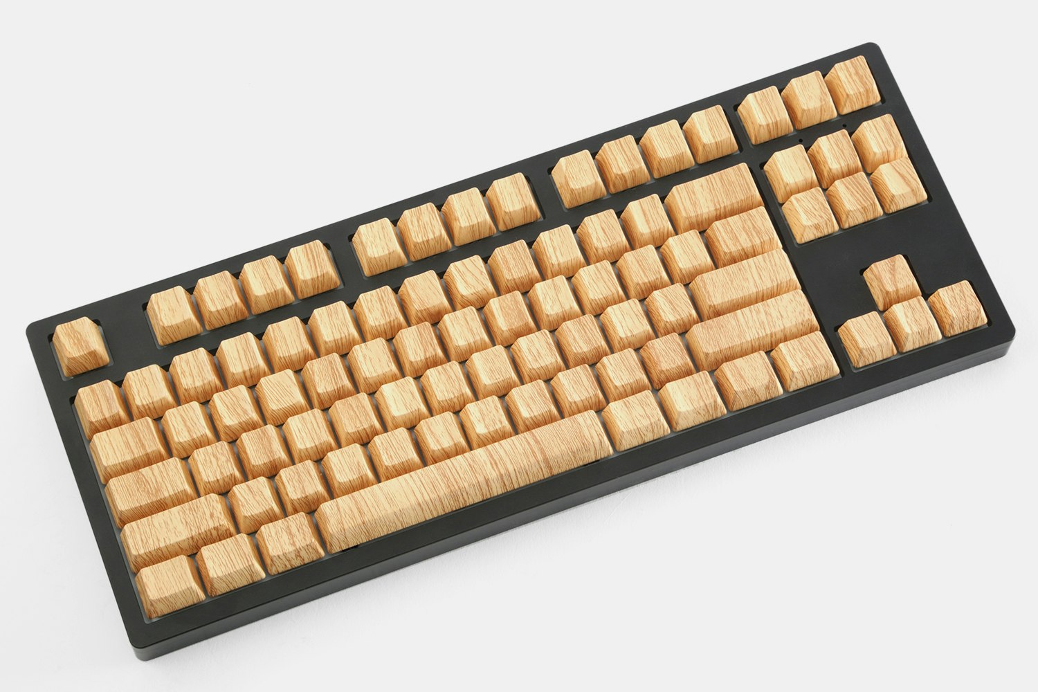 Wood Grain Texture ABS Water Transfer Keycap Set | Mechanical Keyboards ...