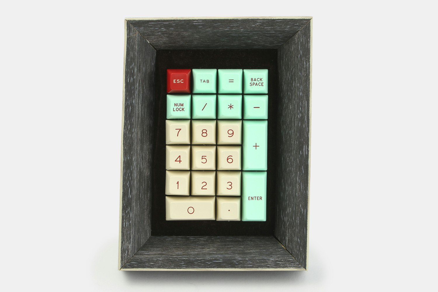 Pine Wood Mechanical Keyboard Keycap Frame | Mechanical Keyboards ...