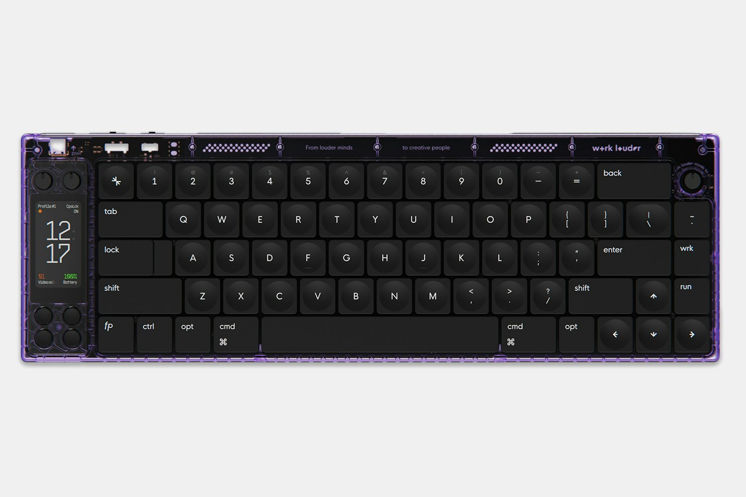 Work Louder Nomad [E] Mechanical Keyboard | Mechanical Keyboards | Custom Layout Mechanical ...