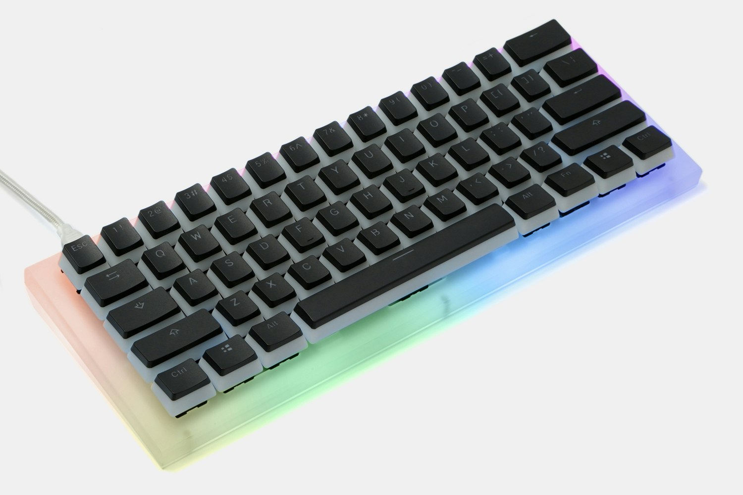 YMDK CNC Acrylic 60% Mechanical Keyboard Kit | Mechanical Keyboards ...
