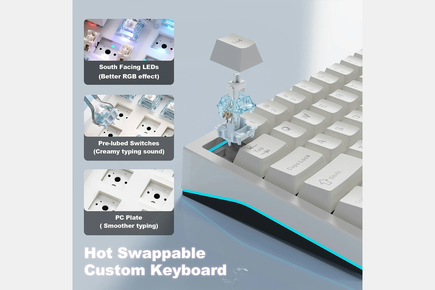 YUNZII AL65 Wireless Mechanical Keyboard | Mechanical Keyboards ...