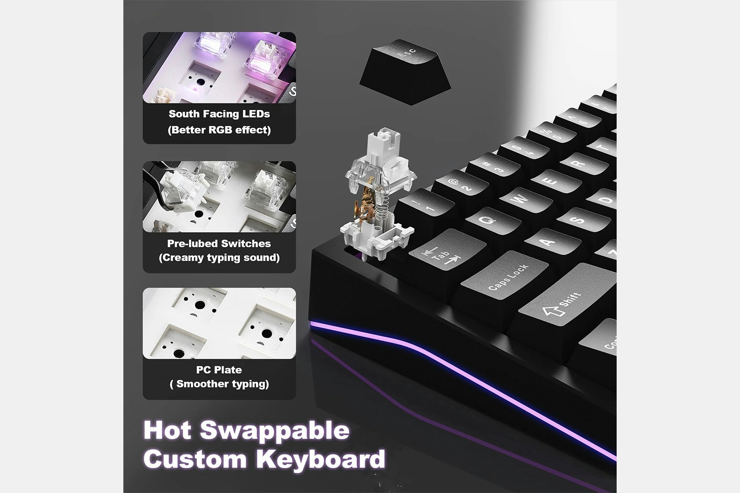 YUNZII AL65 Wireless Mechanical Keyboard | Mechanical Keyboards ...