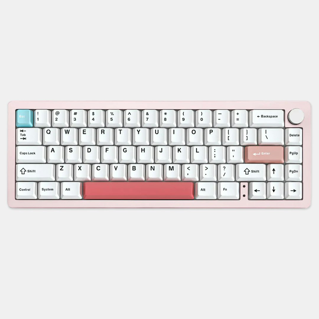 YUNZII AL66 Knob CNC Aluminum Wireless Mechanical Keyboard | Mechanical ...